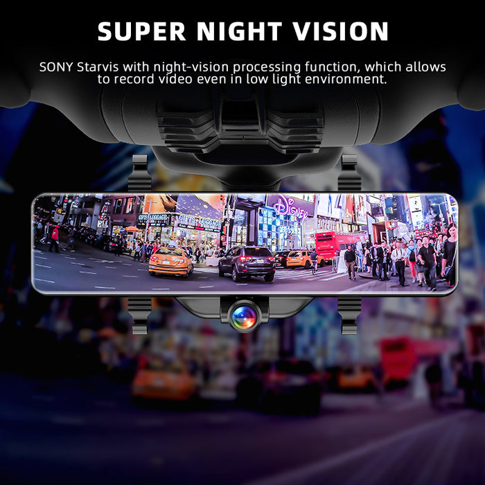 360° Mirror Dashcam｜Save 30% Today